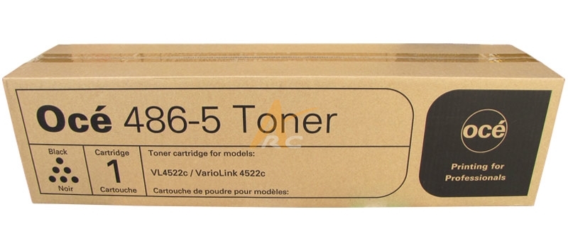 Genuine Oce Black Toner 486-5 for VarioLink 4522c Part Number: 486-5