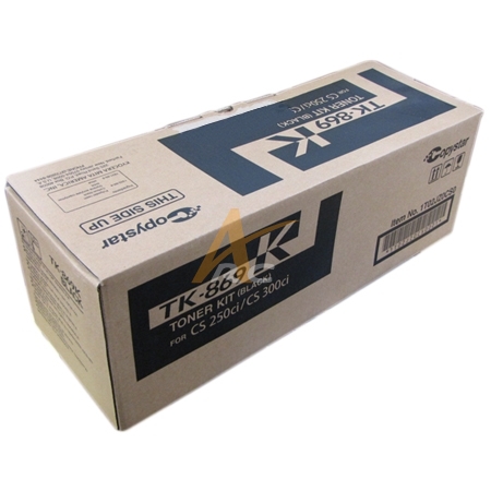 Genuine Copystar TK-869K Black Toner Kit for CS 300ci 250ci Part Number ...