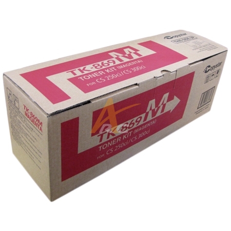Genuine Copystar TK-869M Magenta Toner Kit for CS 300ci 250ci Part ...